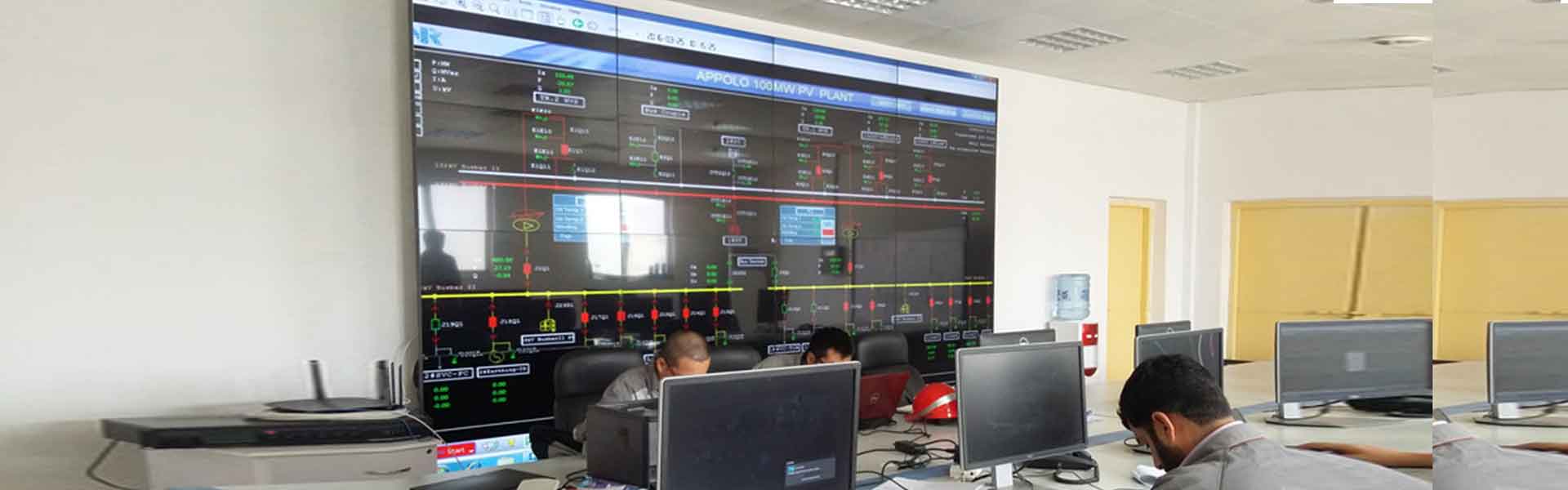 Control room solutions from the video wall display-Asianda