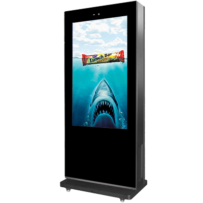 Floor Standing Outdoor Digital Signage 3000 cd/㎡-Asianda