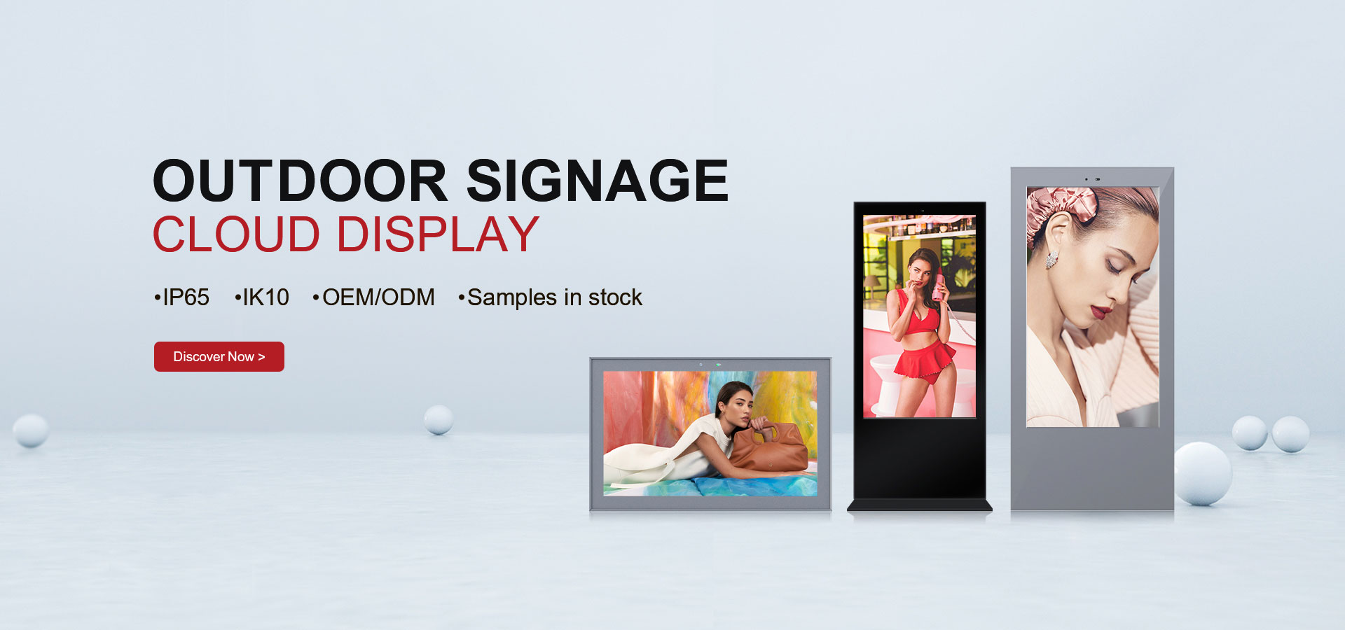 Outdoor Digital Signage | Digital window display-Asianda