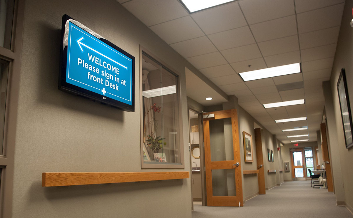 Where should I use small digital signage? - Asianda