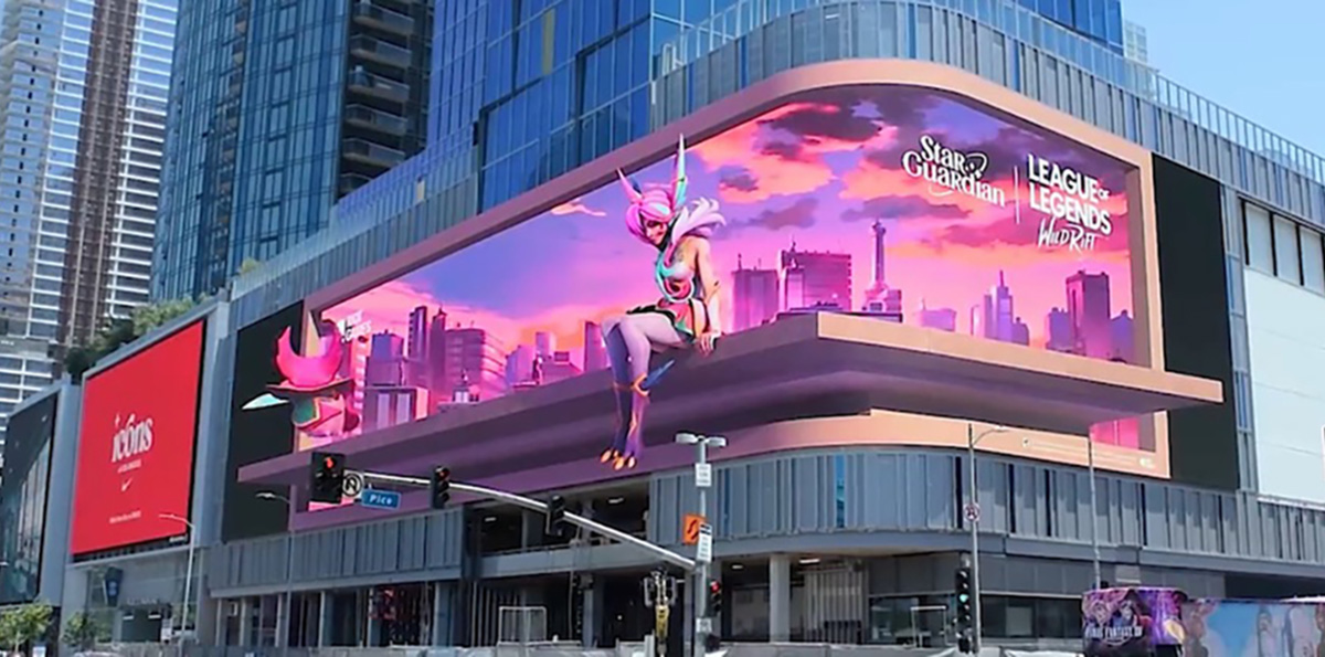 Selection and functions of large outdoor digital signage - Asianda