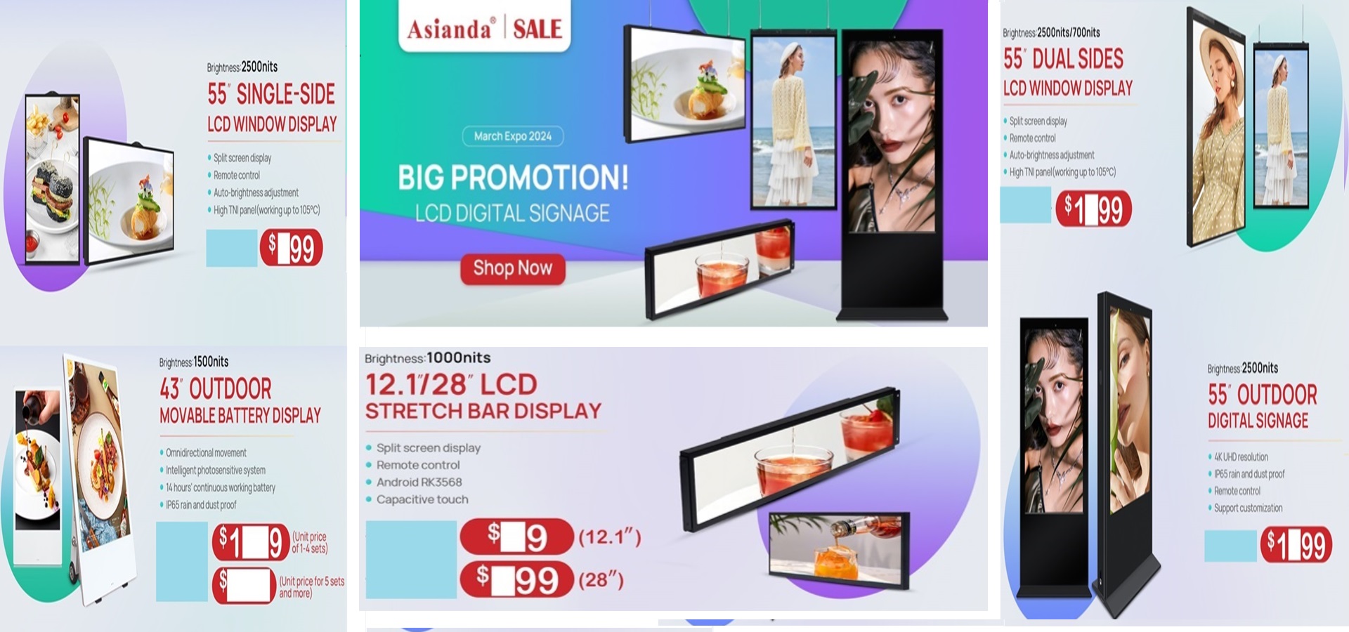 Best Digital Signage Manufacturer in China - Asianda
